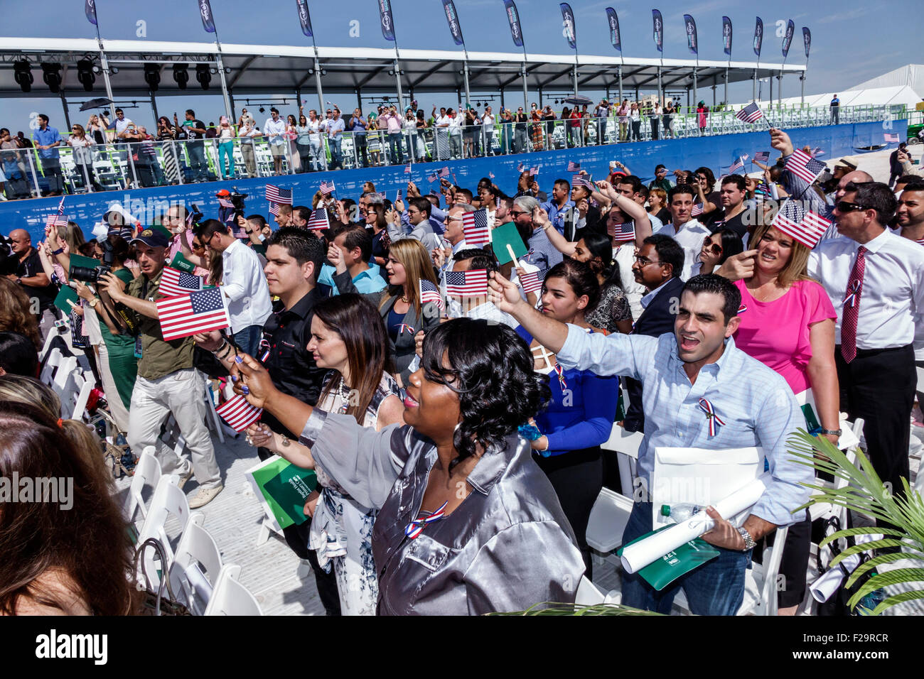 Miami Beach Florida,Oath of Citizenship Ceremony,immigrants ...