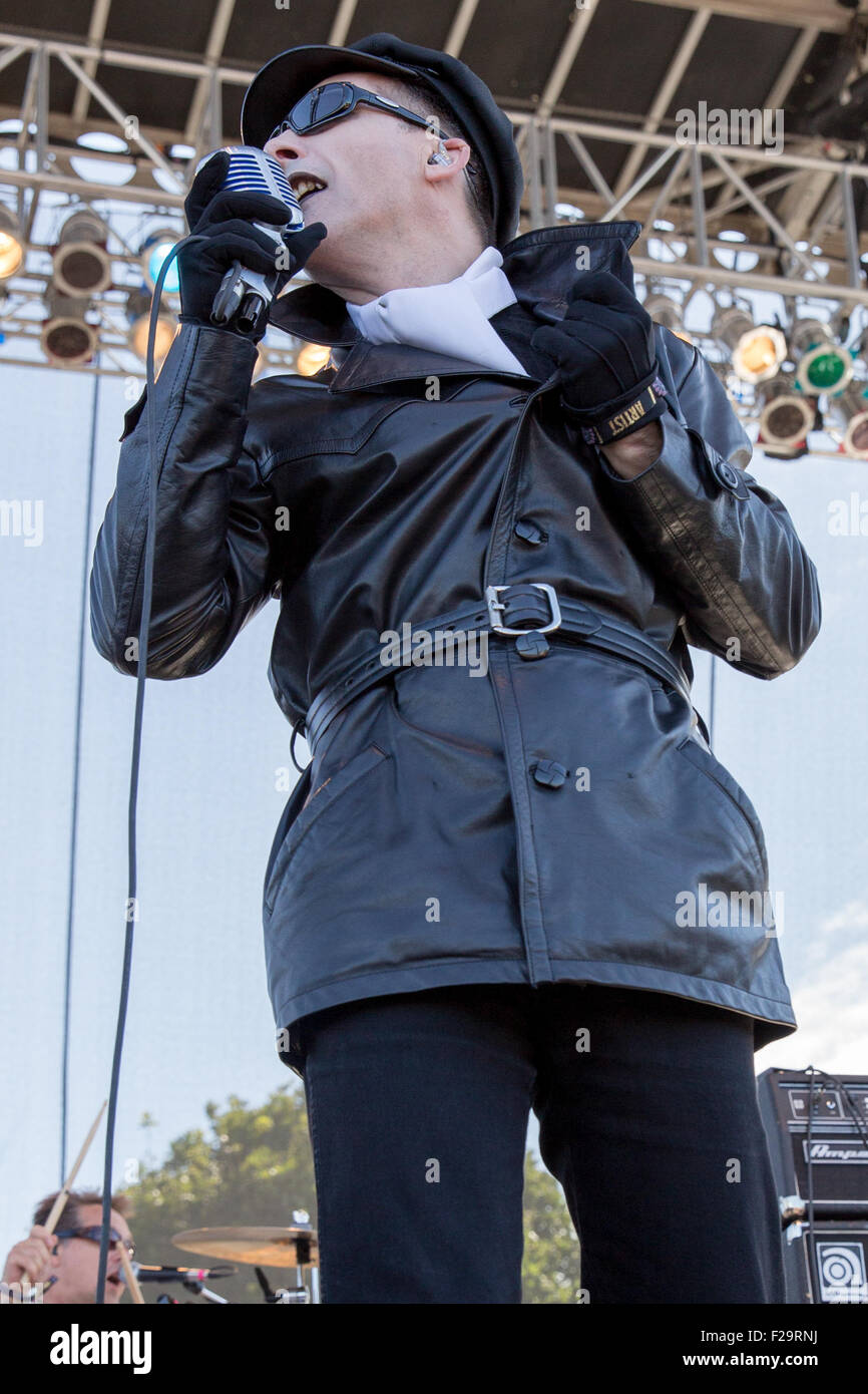 Chicago, Illinois, USA. 12th Sep, 2015. Singer DAVE VANIAN of The ...