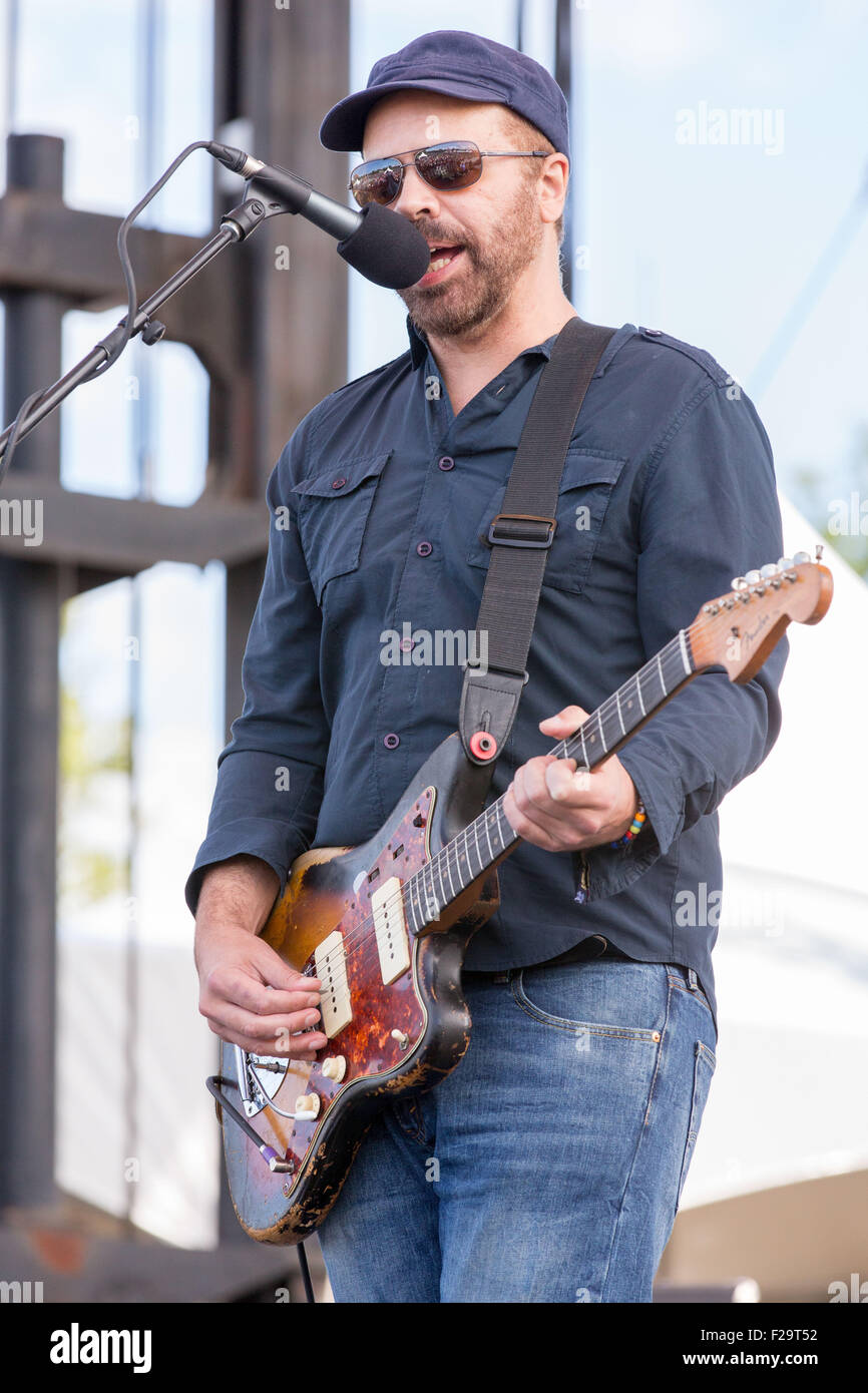 Chicago, Illinois, USA. 12th Sep, 2015. Singer and guitarist ADAM ...