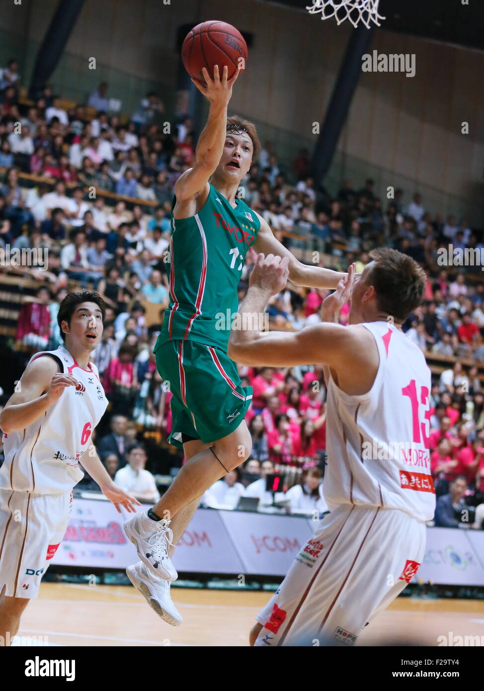 Ota-City General Gymnasium, Tokyo, Japan. 13th Sep, 2015. Naoki Uto ...
