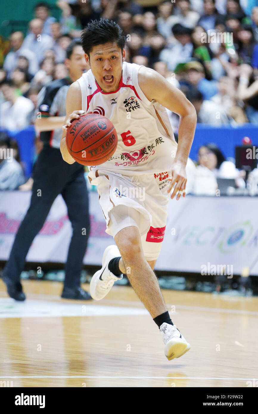 Ota-City General Gymnasium, Tokyo, Japan. 13th Sep, 2015. Shigehiro ...