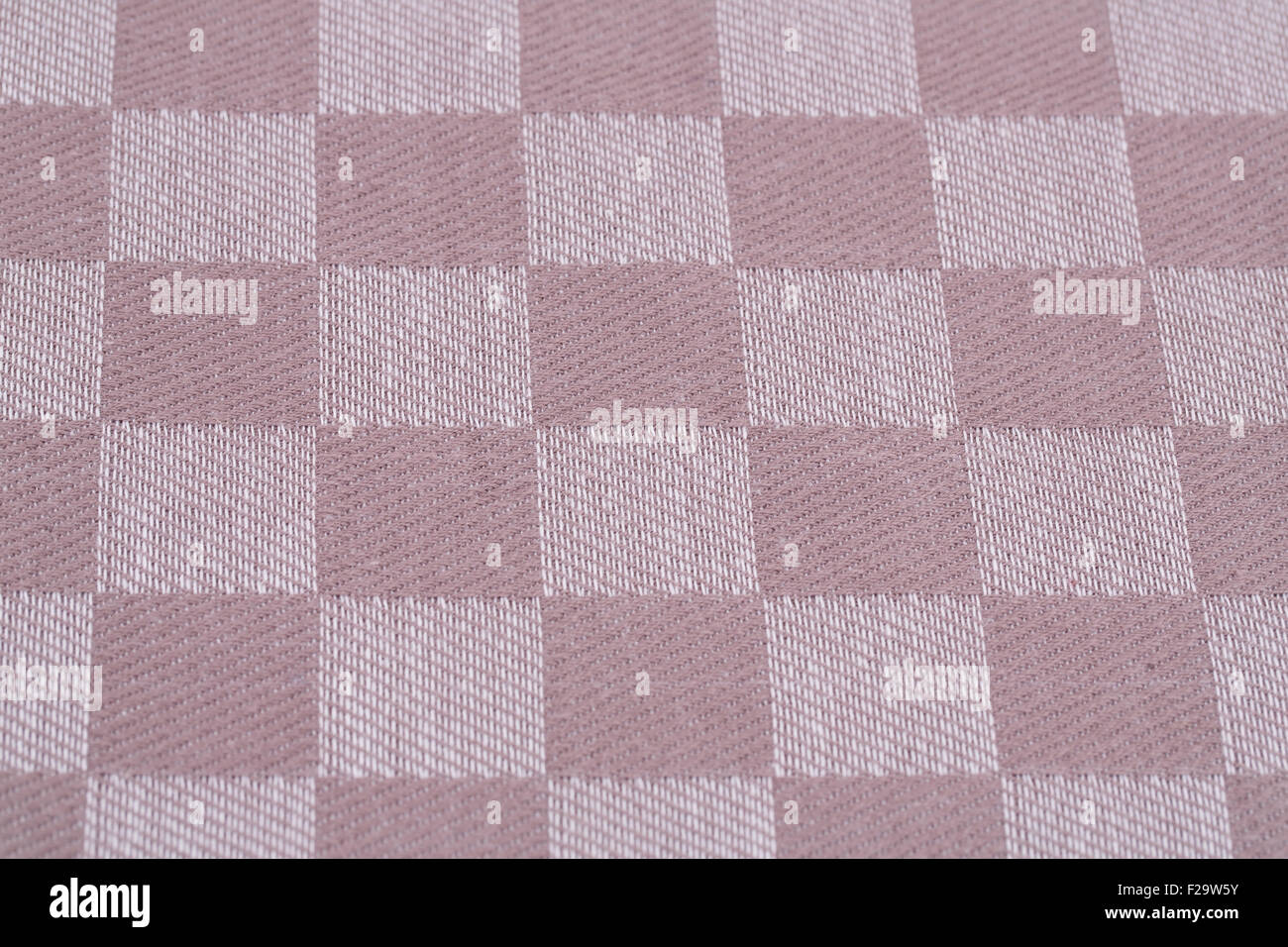Checkered tablecloth texture as a background, closeup picture Stock ...