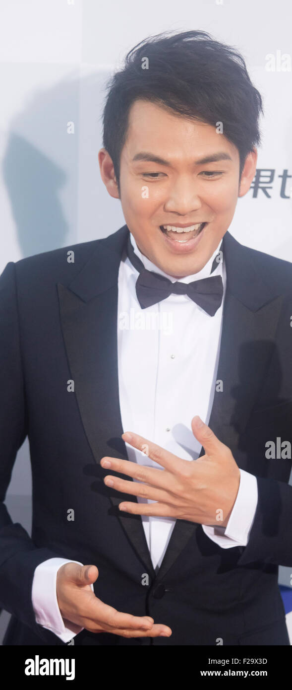 Wallace Chung, Sep 10, 2015 : Hong Kong actor Wallace Chung poses ...