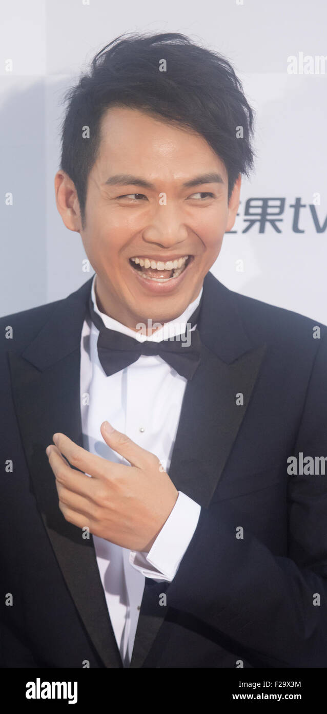 Wallace Chung, Sep 10, 2015 : Hong Kong actor Wallace Chung poses ...