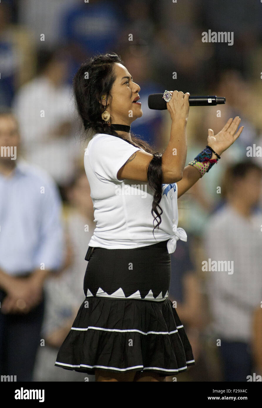 Los Angeles, California, USA. 14th September, 2015. Single Lila Downs ...