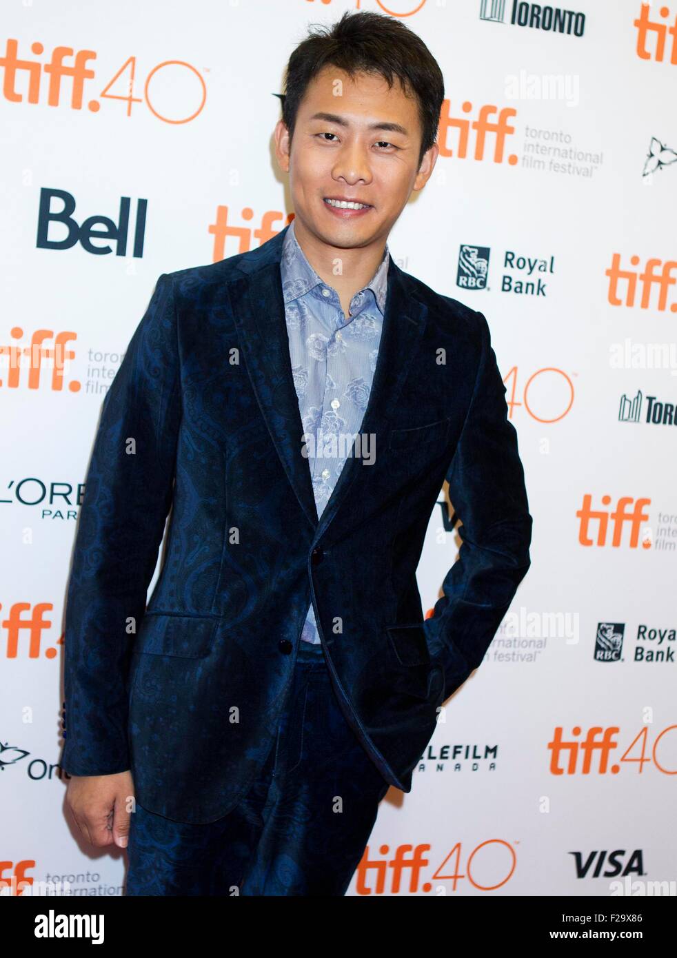 Toronto, Canada. 14th Sep, 2015. Actor Zhang Yi poses for photos before ...