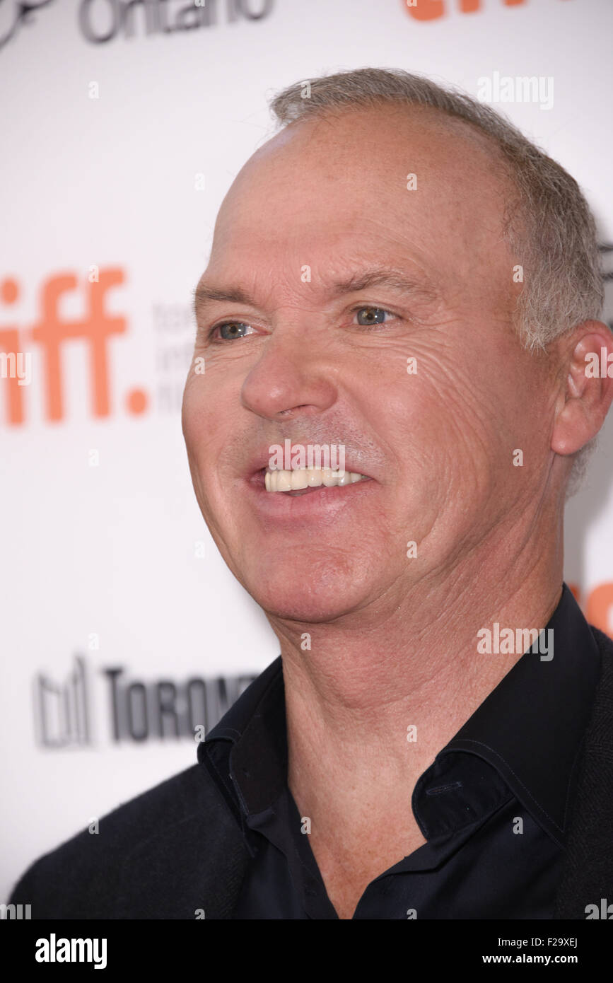 Toronto, Ontario, Canada. 14th Sep, 2015. Actor MICHAEL KEATON attends ...