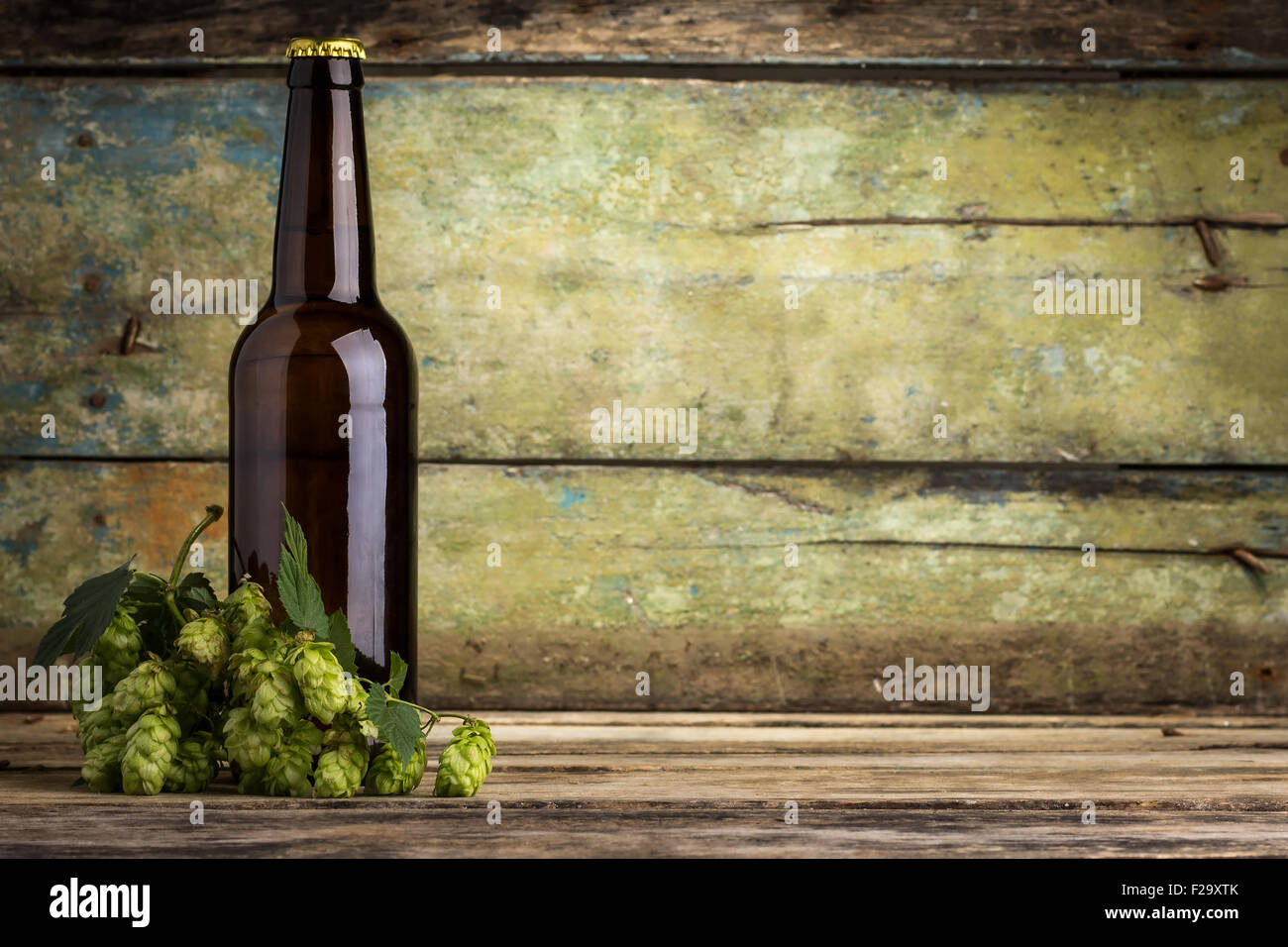 Beer bottle on its side hi-res stock photography and images - Alamy