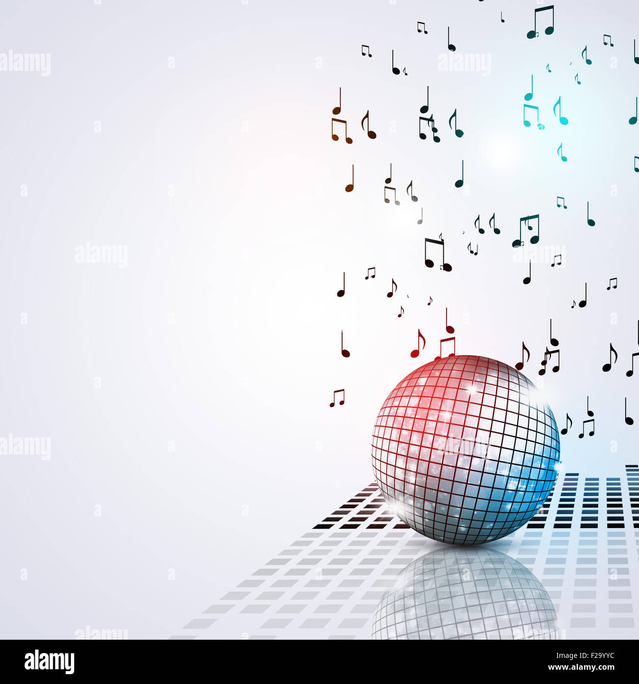 music ball background for active party events Stock Photo - Alamy