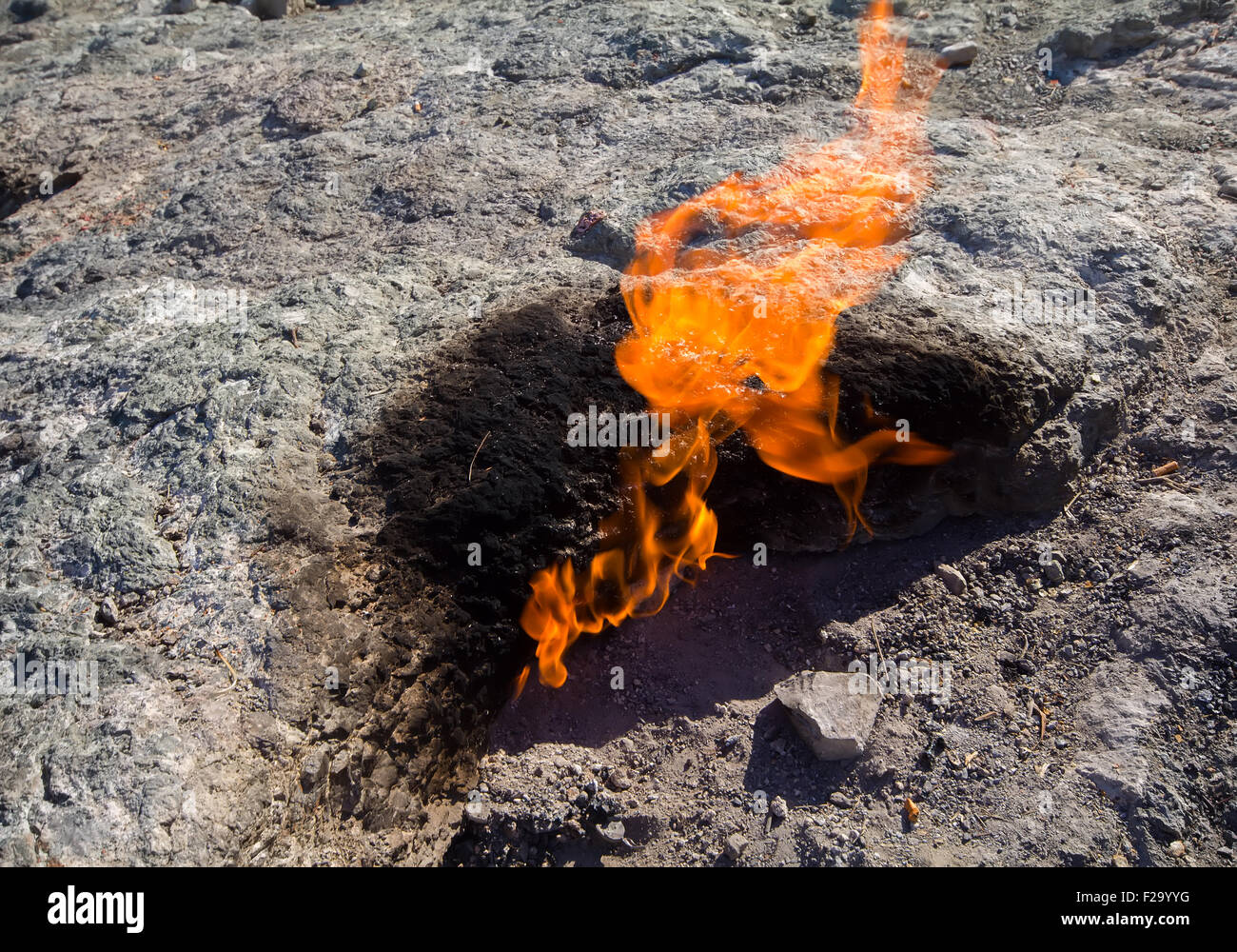 geology energy and power natural gas in mountain Stock Photo - Alamy