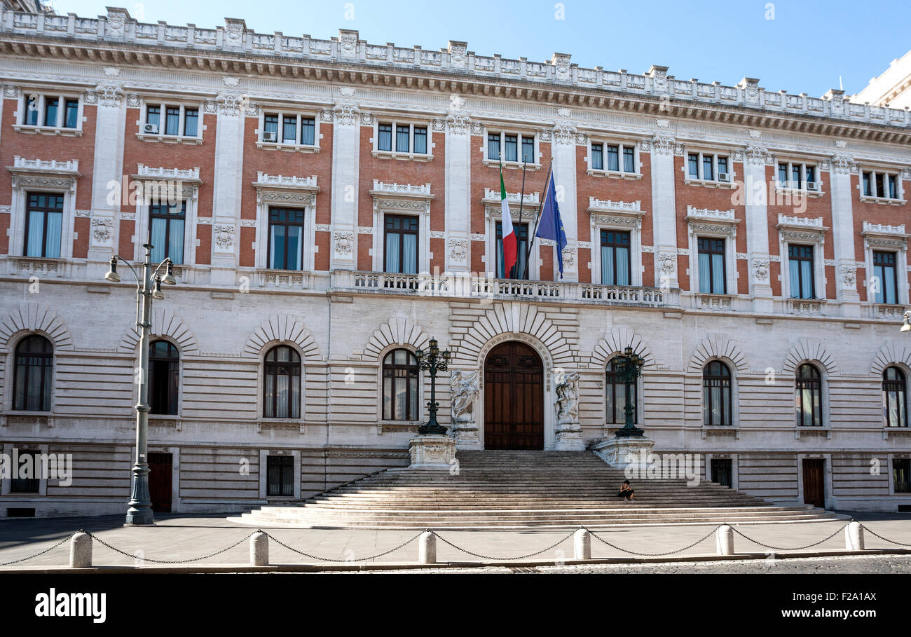 Parliament Parliamento Rome Italy Stock Photo - Alamy