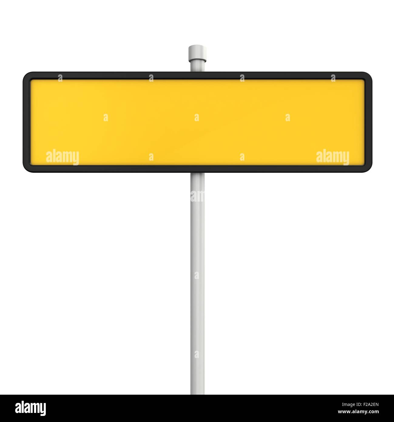 yellow road sign Stock Photo - Alamy