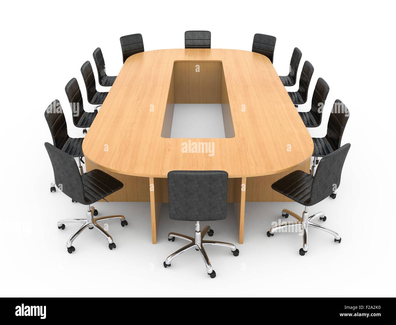 Round table meeting Cut Out Stock Images & Pictures - Alamy