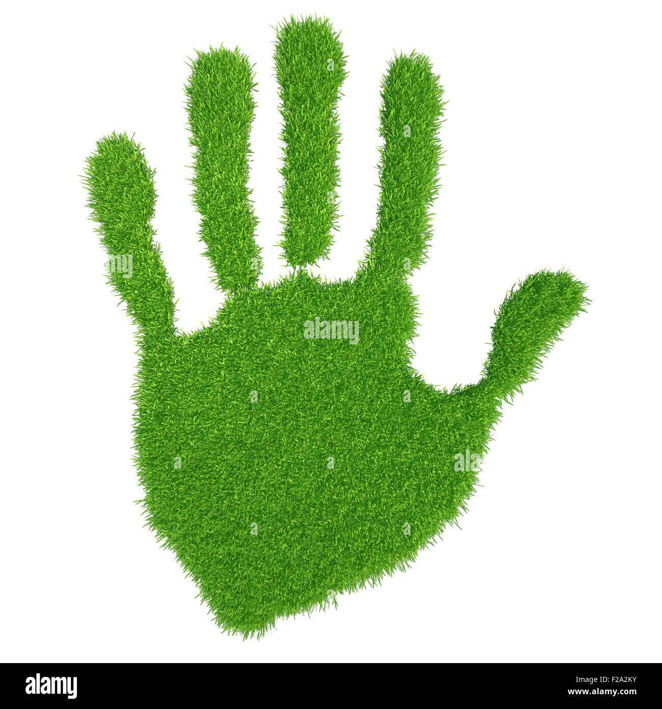 green grass hand Stock Photo - Alamy