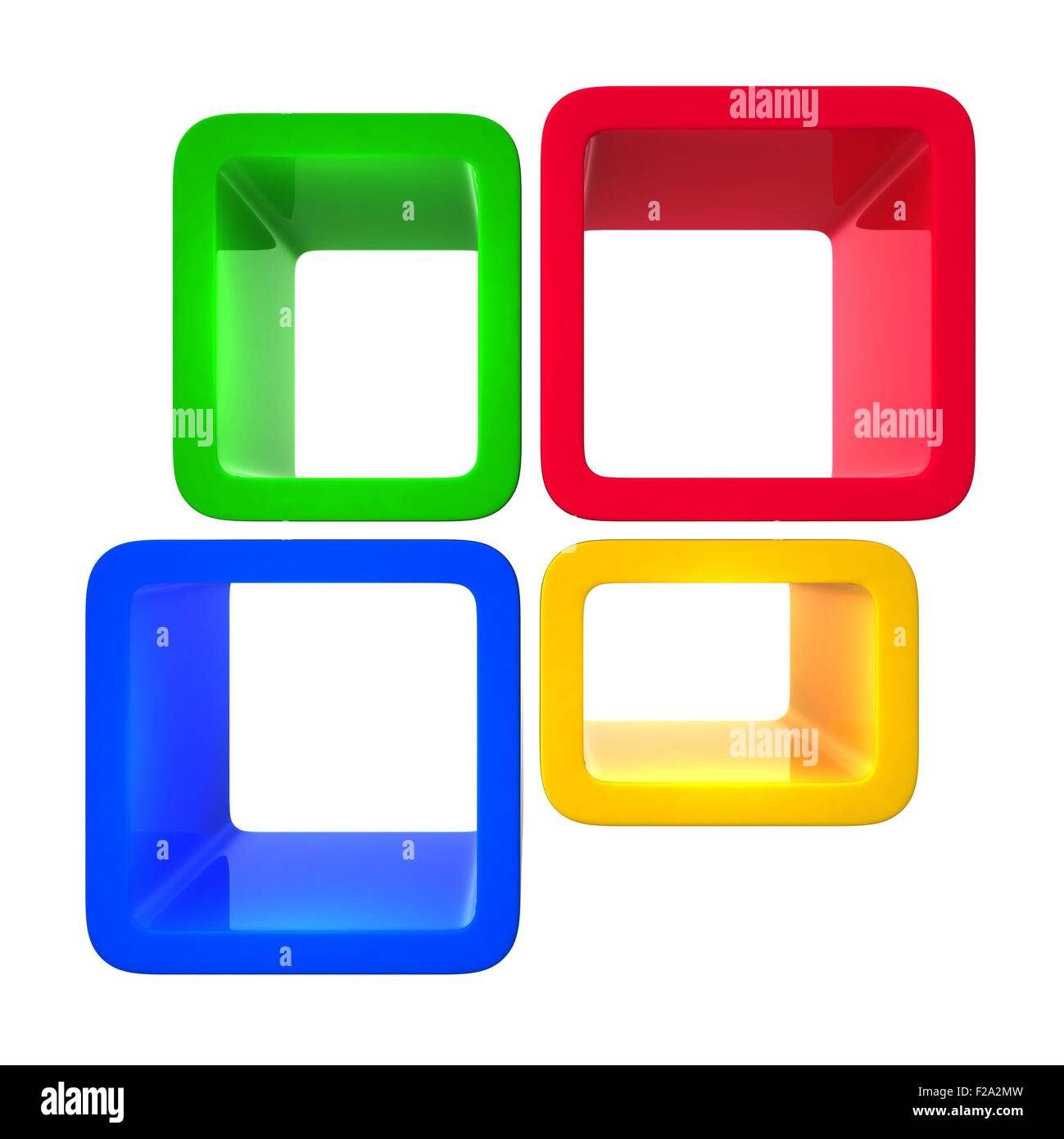 Colorful display window Cut Out Stock Images & Pictures - Alamy