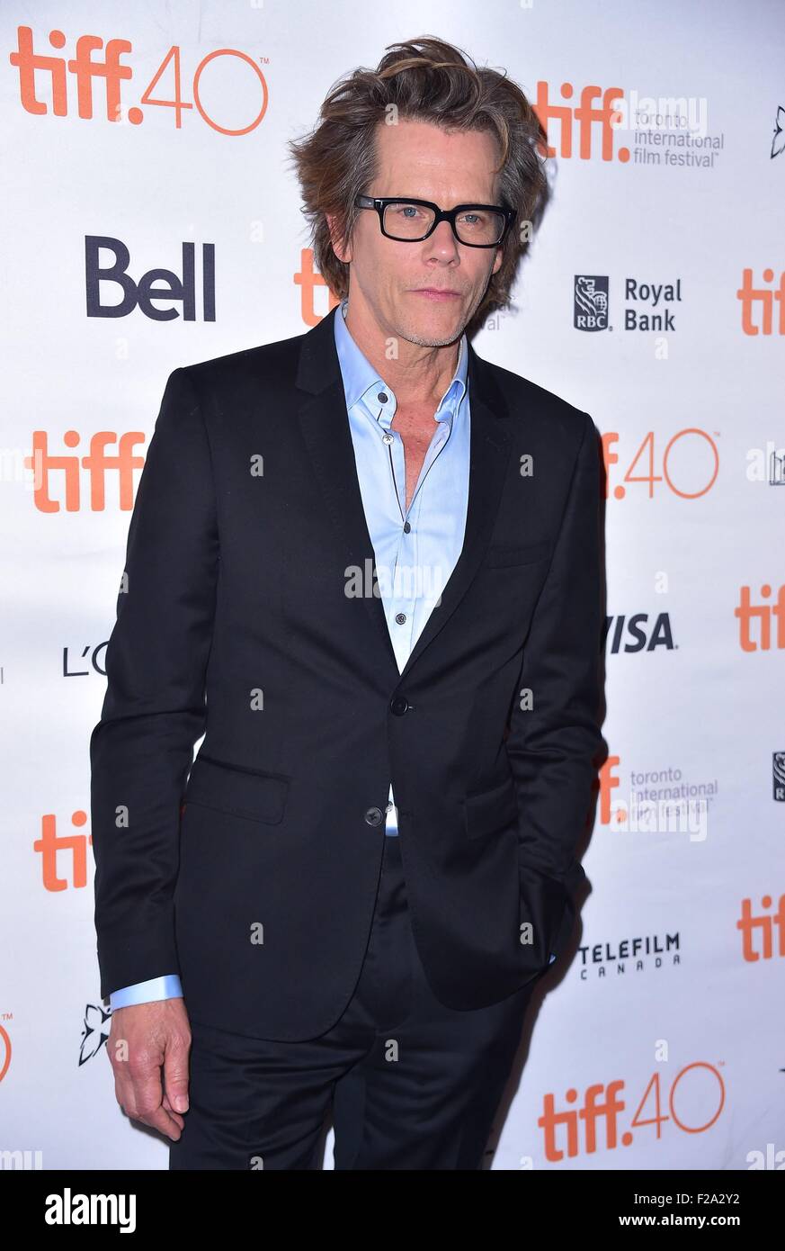 Toronto, ON. 14th Sep, 2015. Kevin Bacon at arrivals for BLACK MASS ...