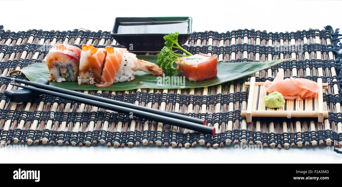 Photo of Sushi, Delicious Japanese food Stock Photo - Alamy