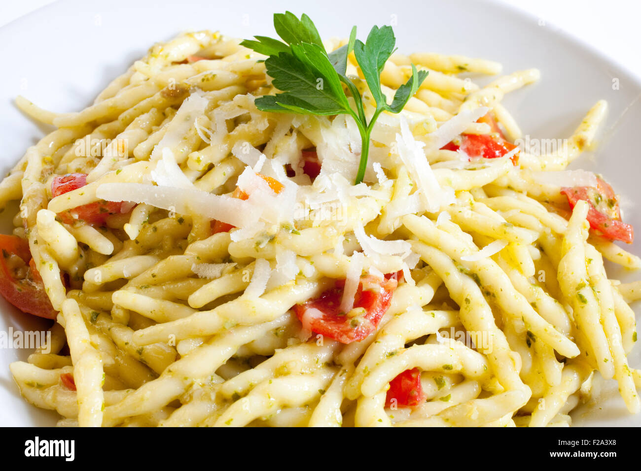 Trofie delicious italian pasta hi-res stock photography and images - Alamy