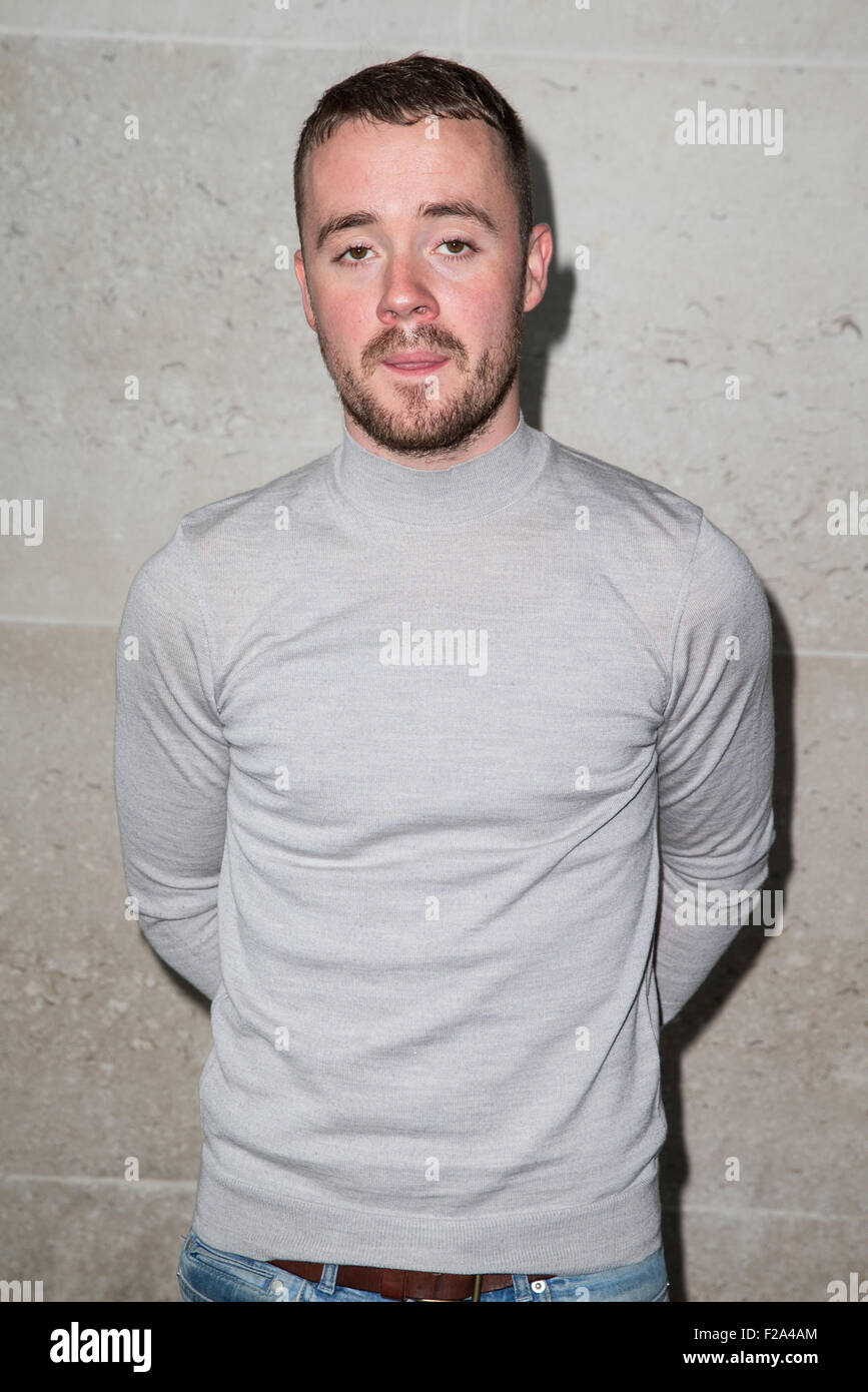 Maverick Sabre arrives at the BBC Radio 1 studios to perform on 1 Xtra ...