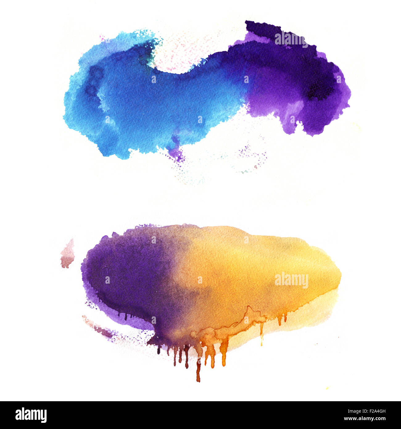 Hand drawn Watercolor background Stock Photo - Alamy