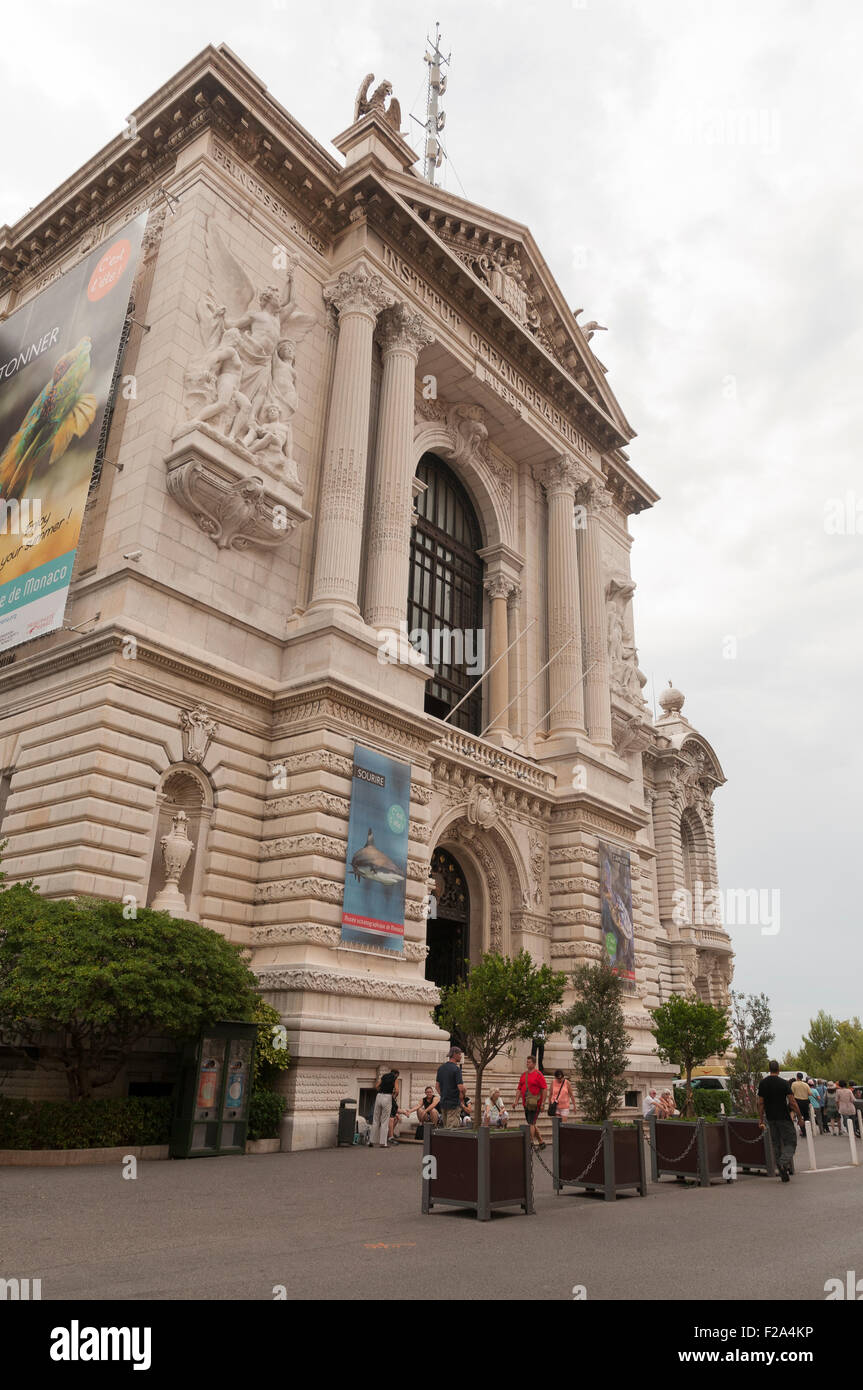 LE TEMPLE DE LA MER, Musee Oceanographique de Monaco Stock Photo - Alamy