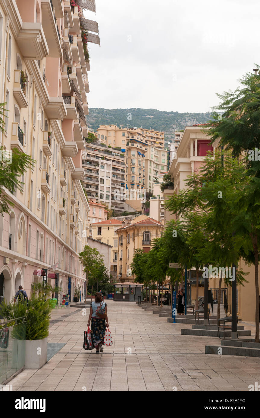 Inner streets and roads of Monaco, France Stock Photo - Alamy