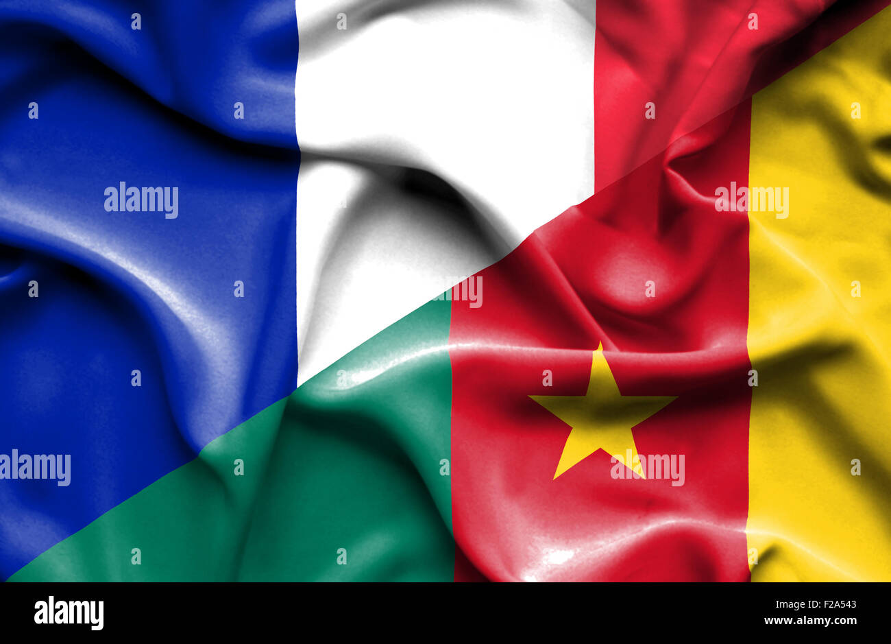 France cameroon flag hi-res stock photography and images - Alamy