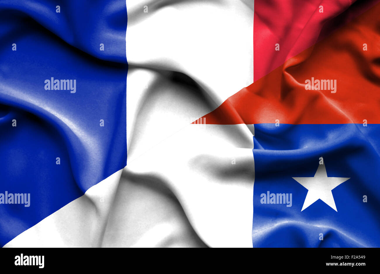 Chile france flag hi-res stock photography and images - Alamy