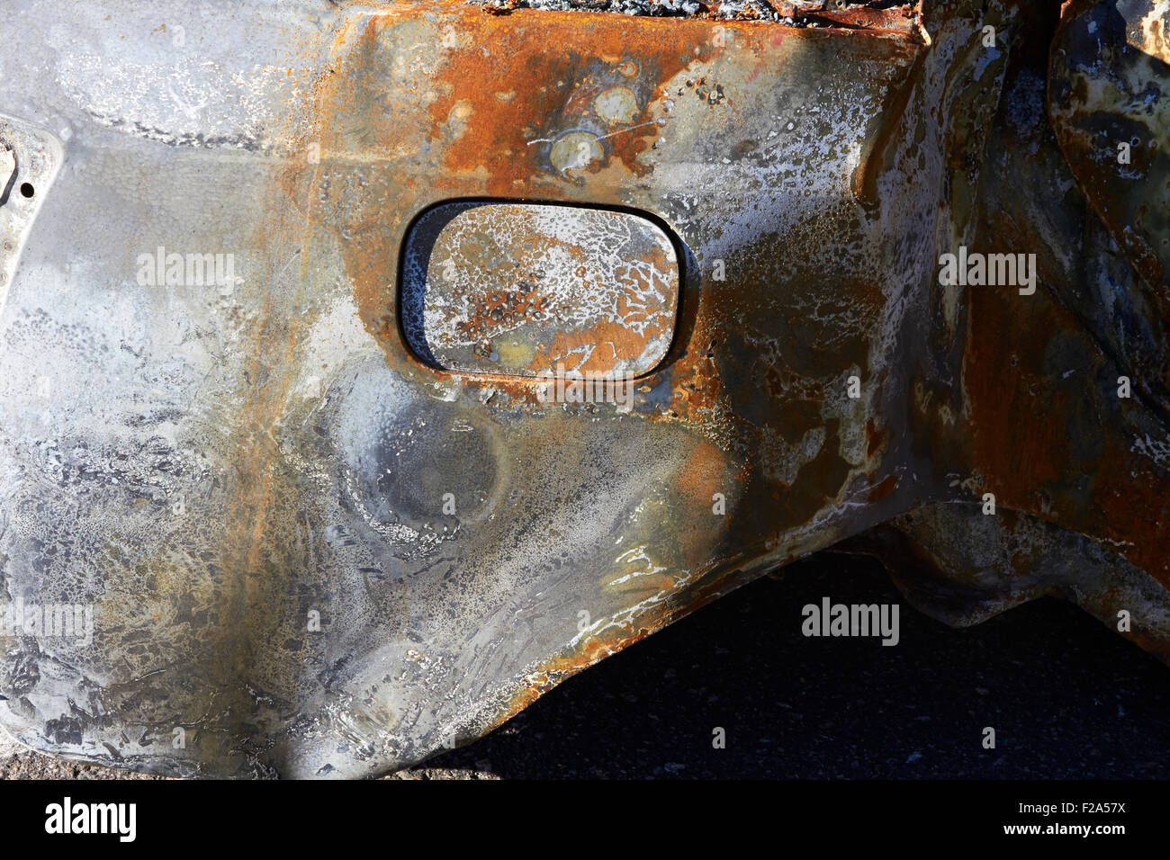 burned car detail Stock Photo - Alamy