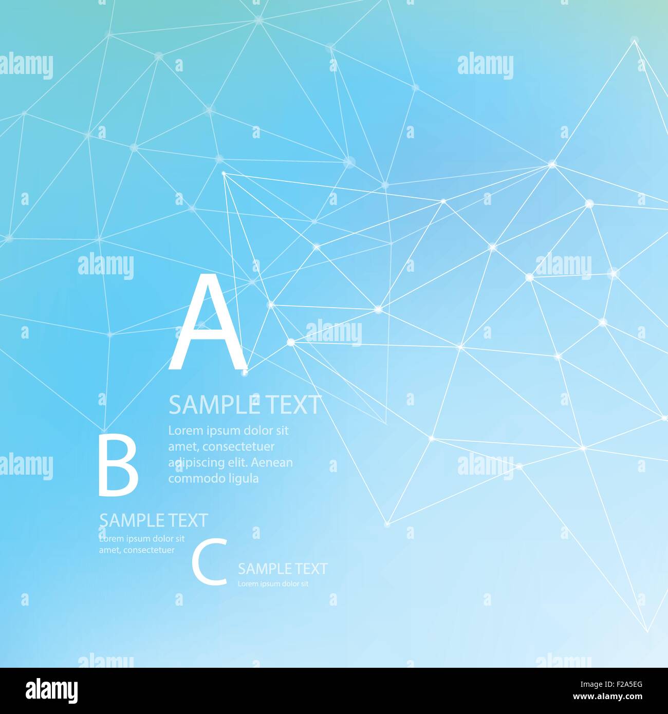 Abstract background with connection concept. Vector illustration Stock ...