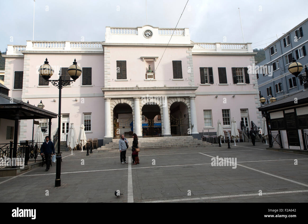 John Mackintosh Square and Parliament House building, Gibraltar ...