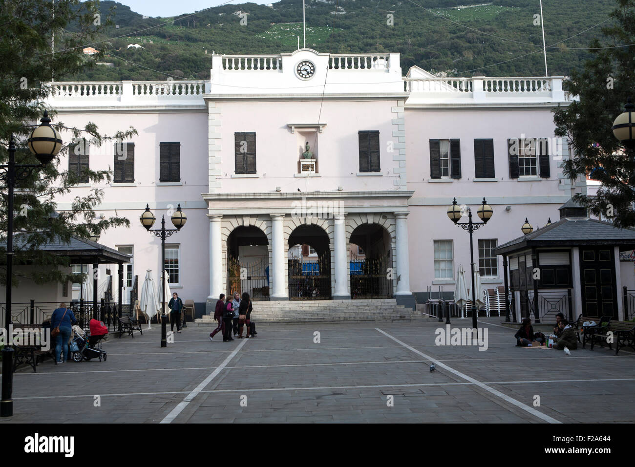 John Mackintosh Square and Parliament House building, Gibraltar ...