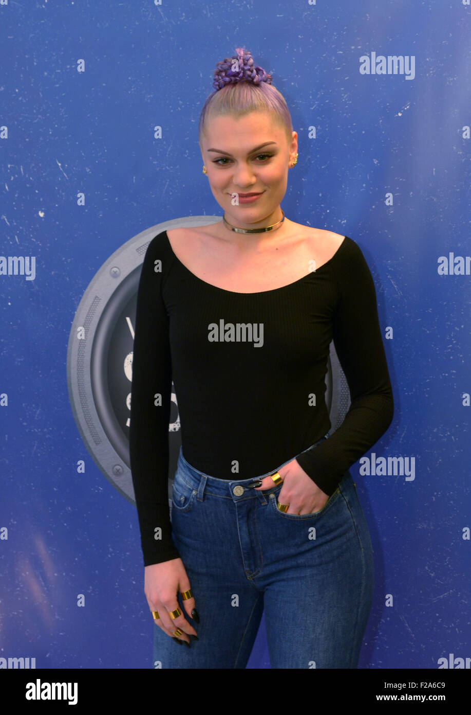 Frankfurt, Germany. 14th September, 2015. Singer Jessie J in Frankfurt ...