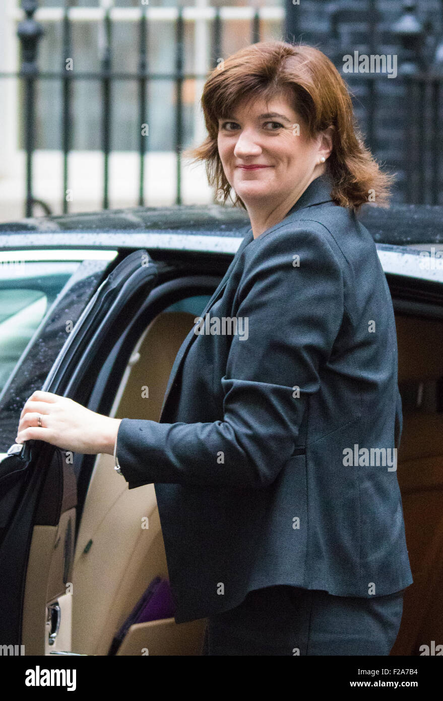 Downing Street, London, UK. 15th September, 2015. Education Secretary ...