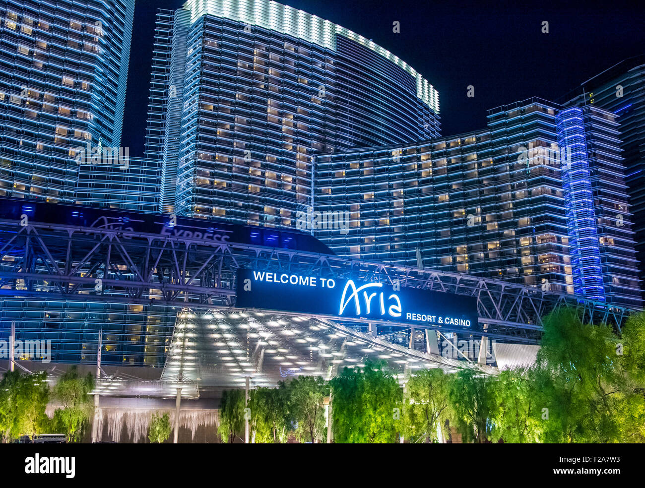 The Aria Resort and Casino in Las Vegas Stock Photo - Alamy