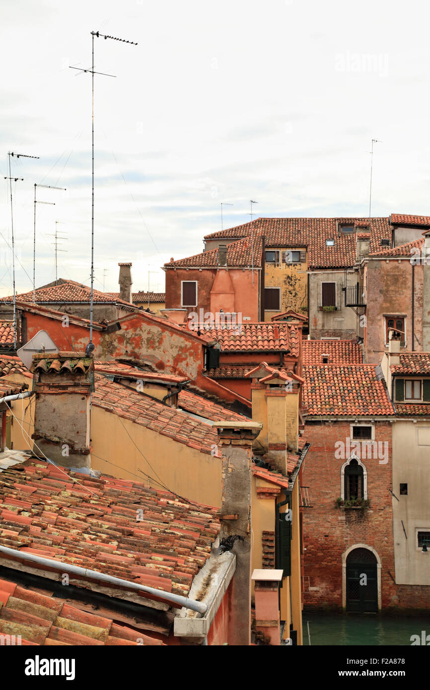 Houses and roofs of Venice Stock Photo - Alamy
