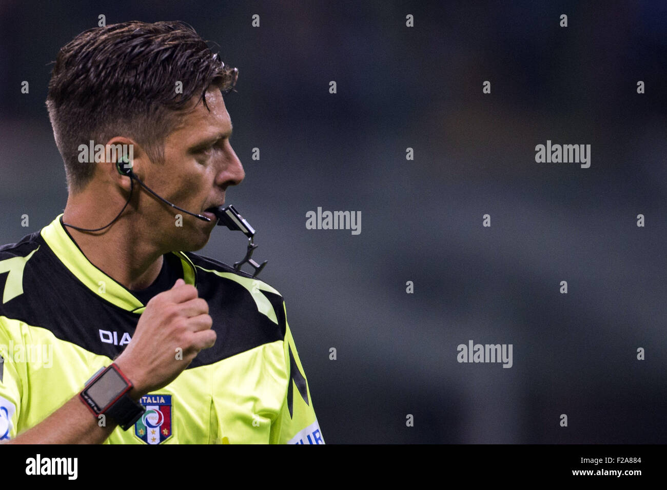 Italian referee gianluca rocchi of serie hi-res stock photography and ...