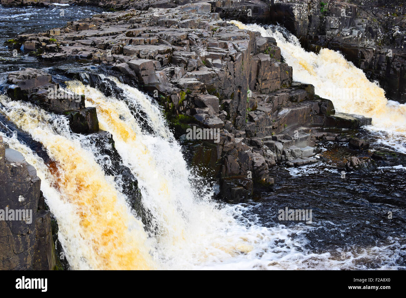 Low Force on the river Tees, Teesdale, England Stock Photo - Alamy