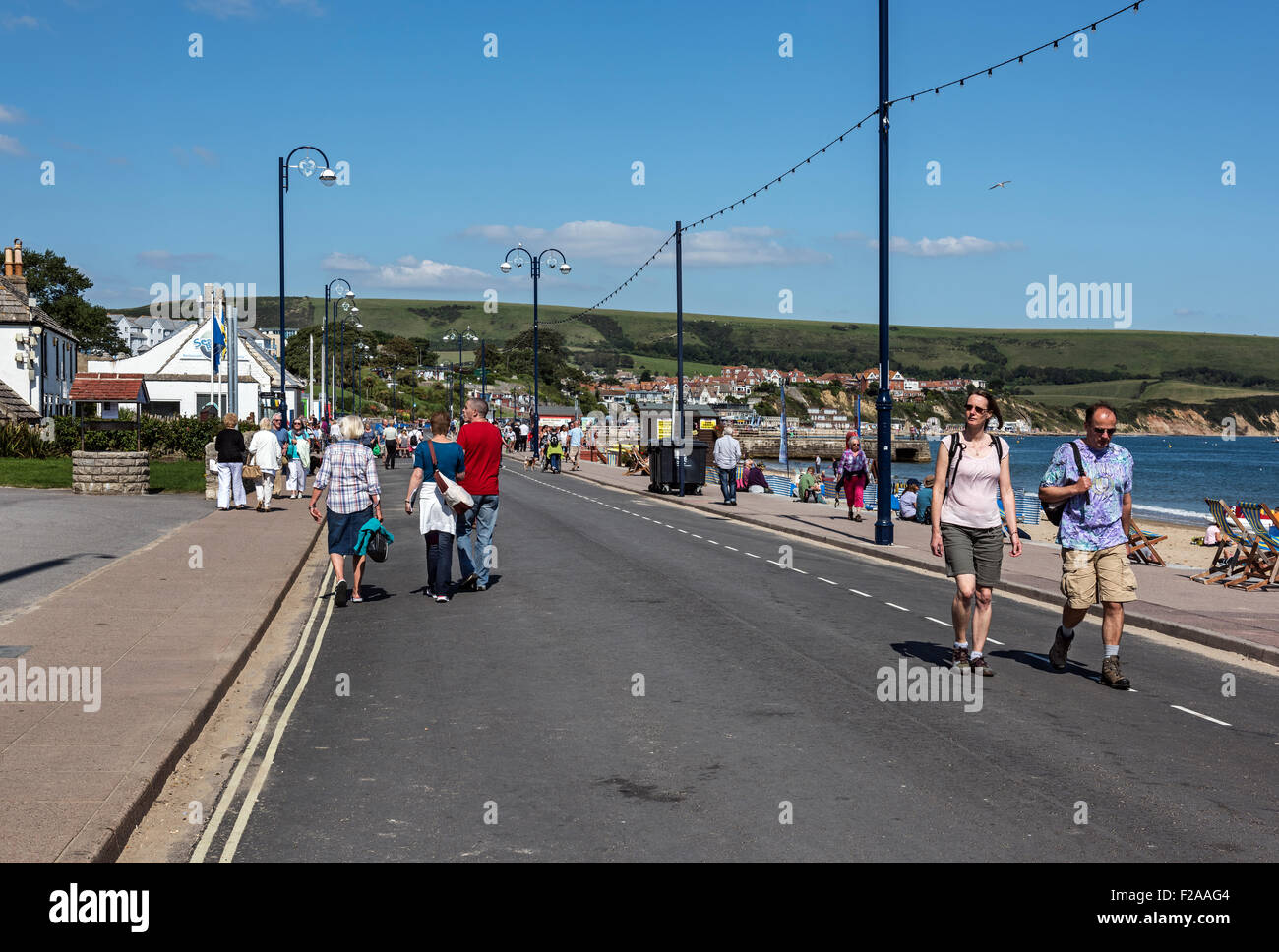 Sea front and village centre hi-res stock photography and images - Alamy