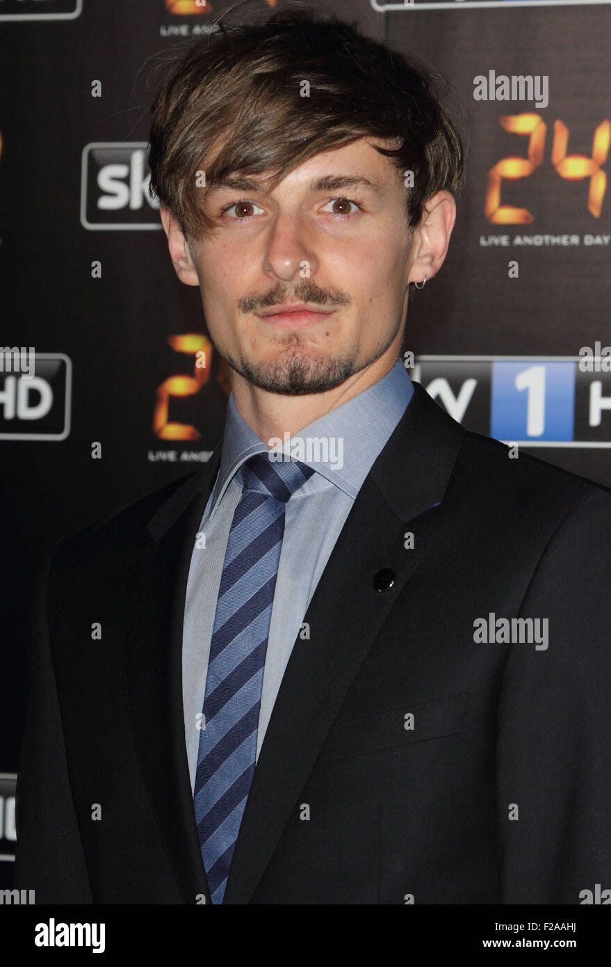 London, UK. Giles Matthey at UK premiere of '24: Live Another Day' at ...