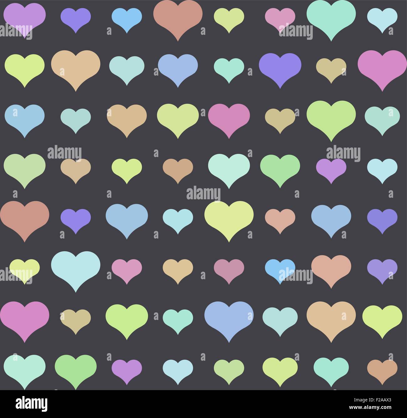 Heart repeat pattern hi-res stock photography and images - Alamy