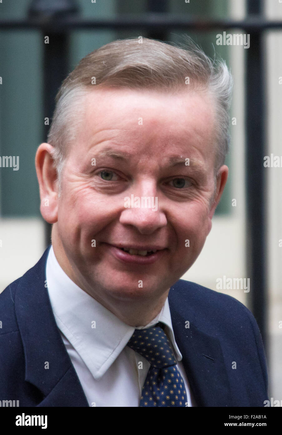 Chief whip michael gove leaves 10 downing street hi-res stock ...