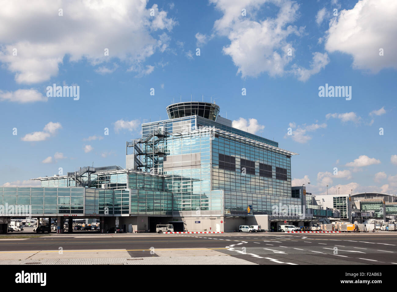 Frankfurt Main International Airport Control Tower Stock Photo - Alamy
