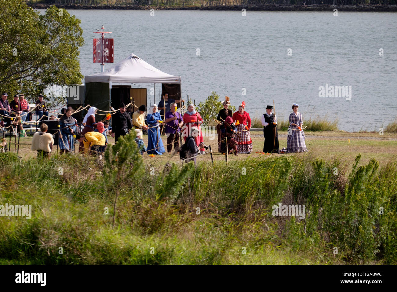 History Alive 2015 Stock Photo - Alamy