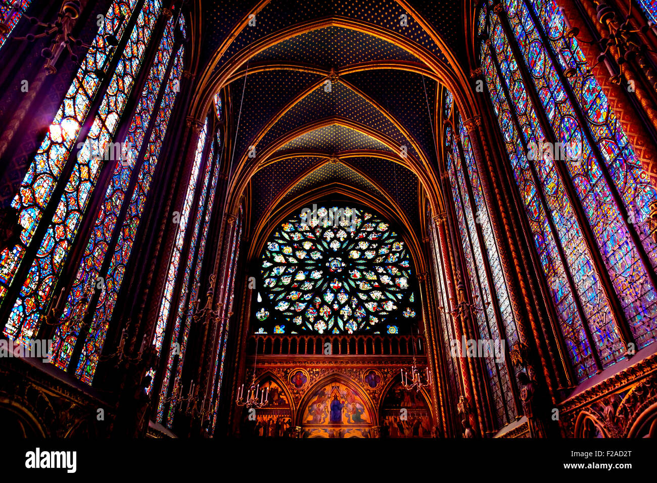 Rosace De La Sainte Chapelle Paris Interior La Sainte Chapelle La