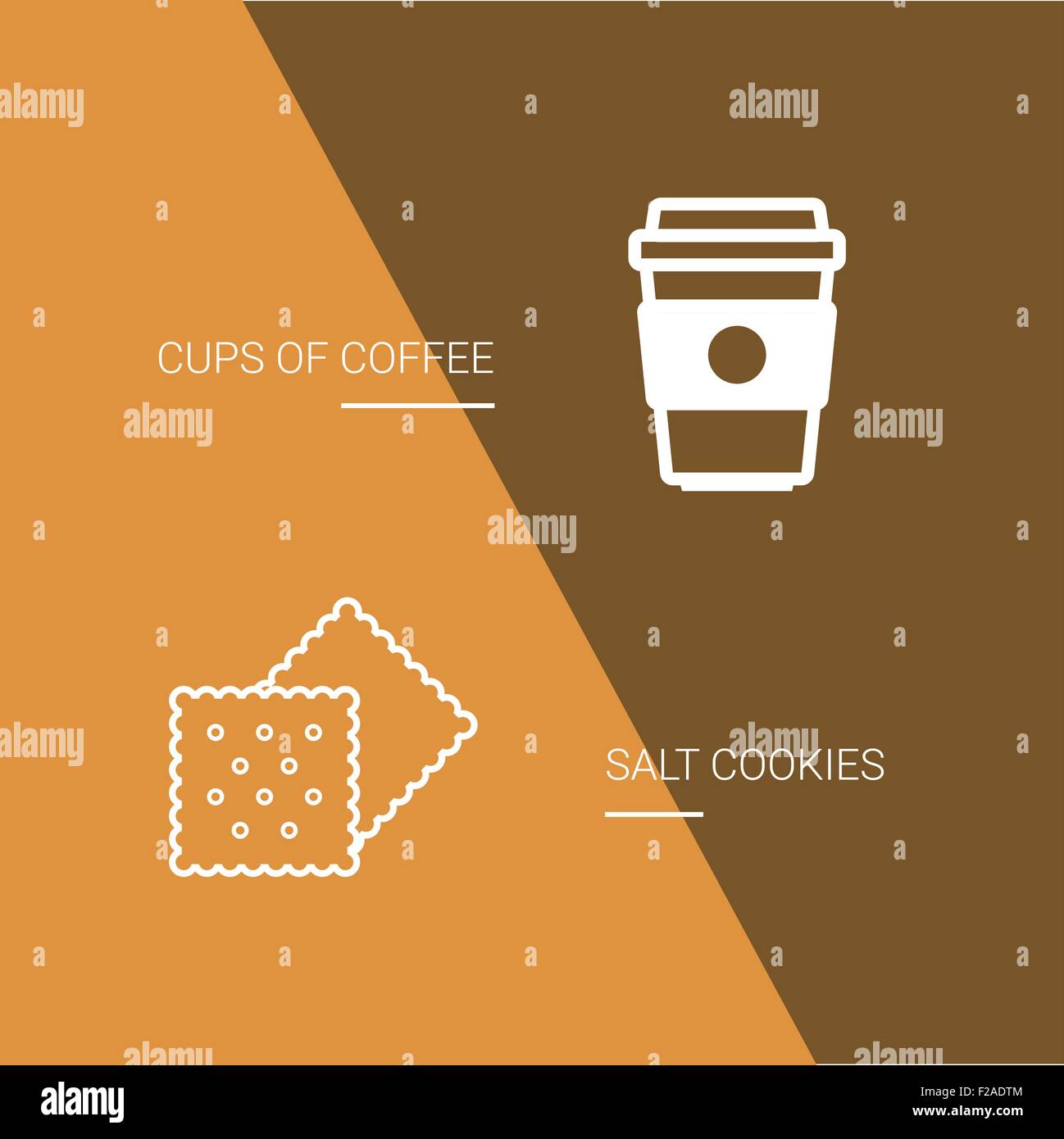 Ice coffee drink chocolate Stock Vector Images - Alamy