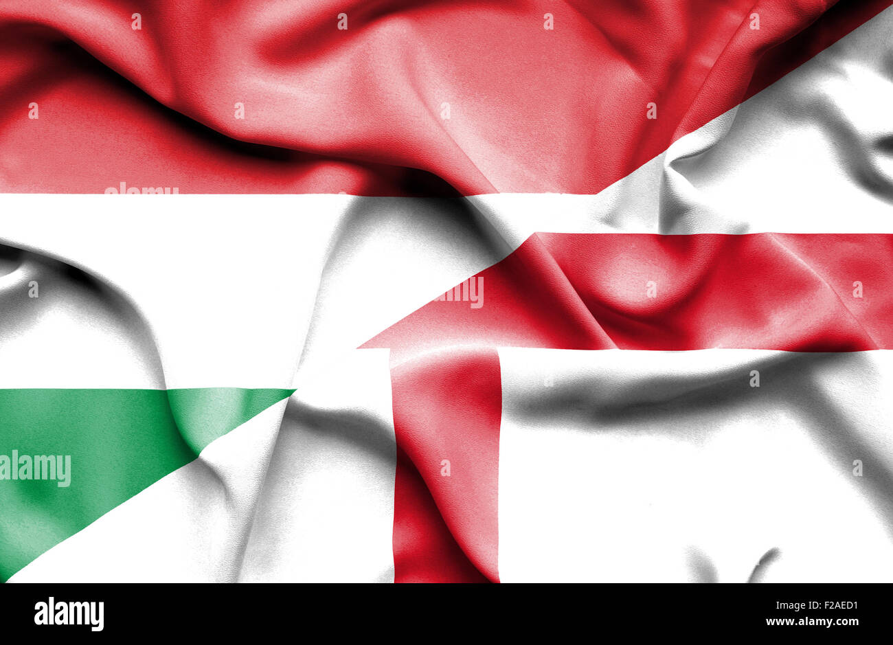 England hungary flag hi-res stock photography and images - Alamy