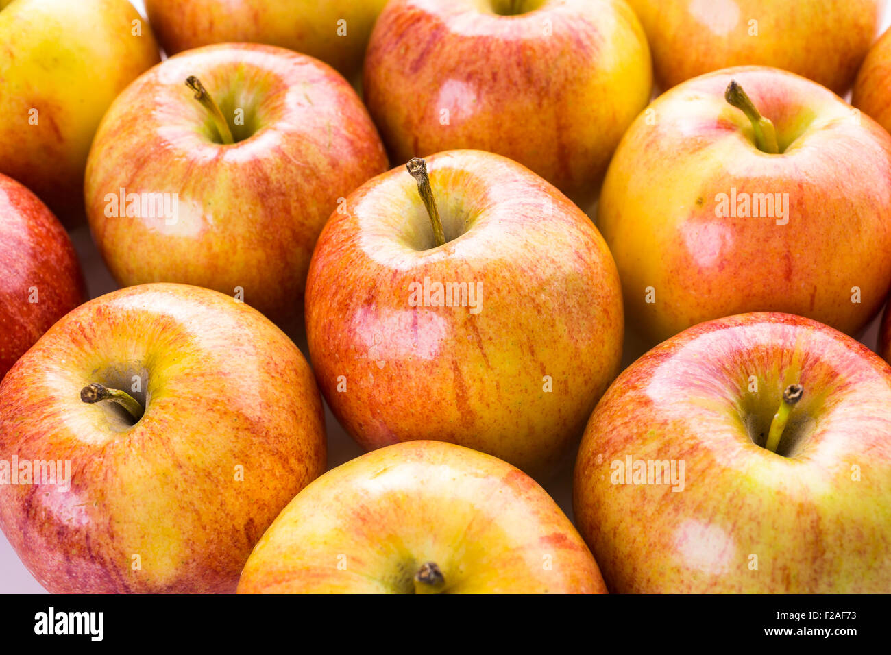 Red large apples gala variety hi-res stock photography and images - Alamy