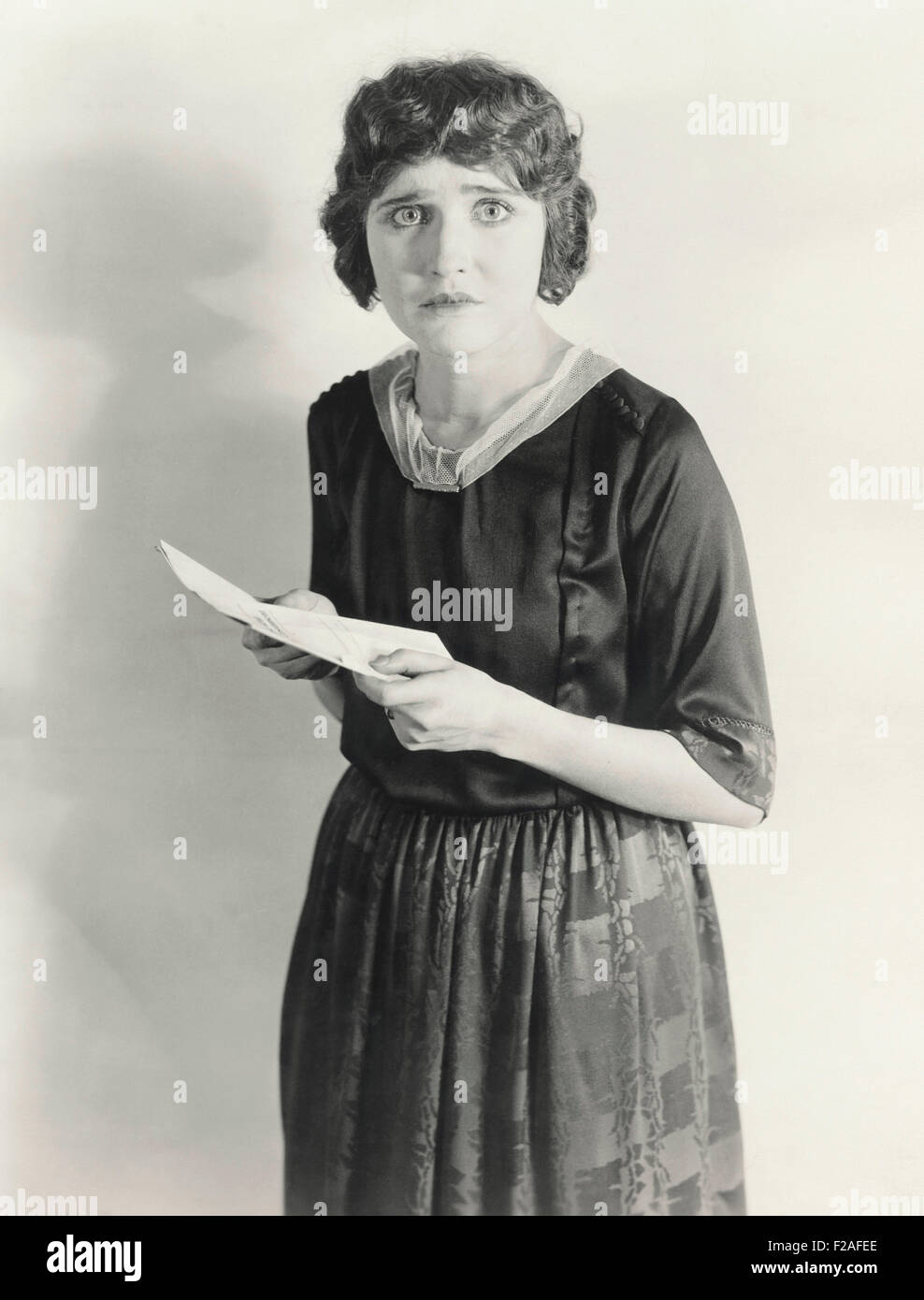 Caucasian shocked surprise stunned worried hi-res stock photography and ...