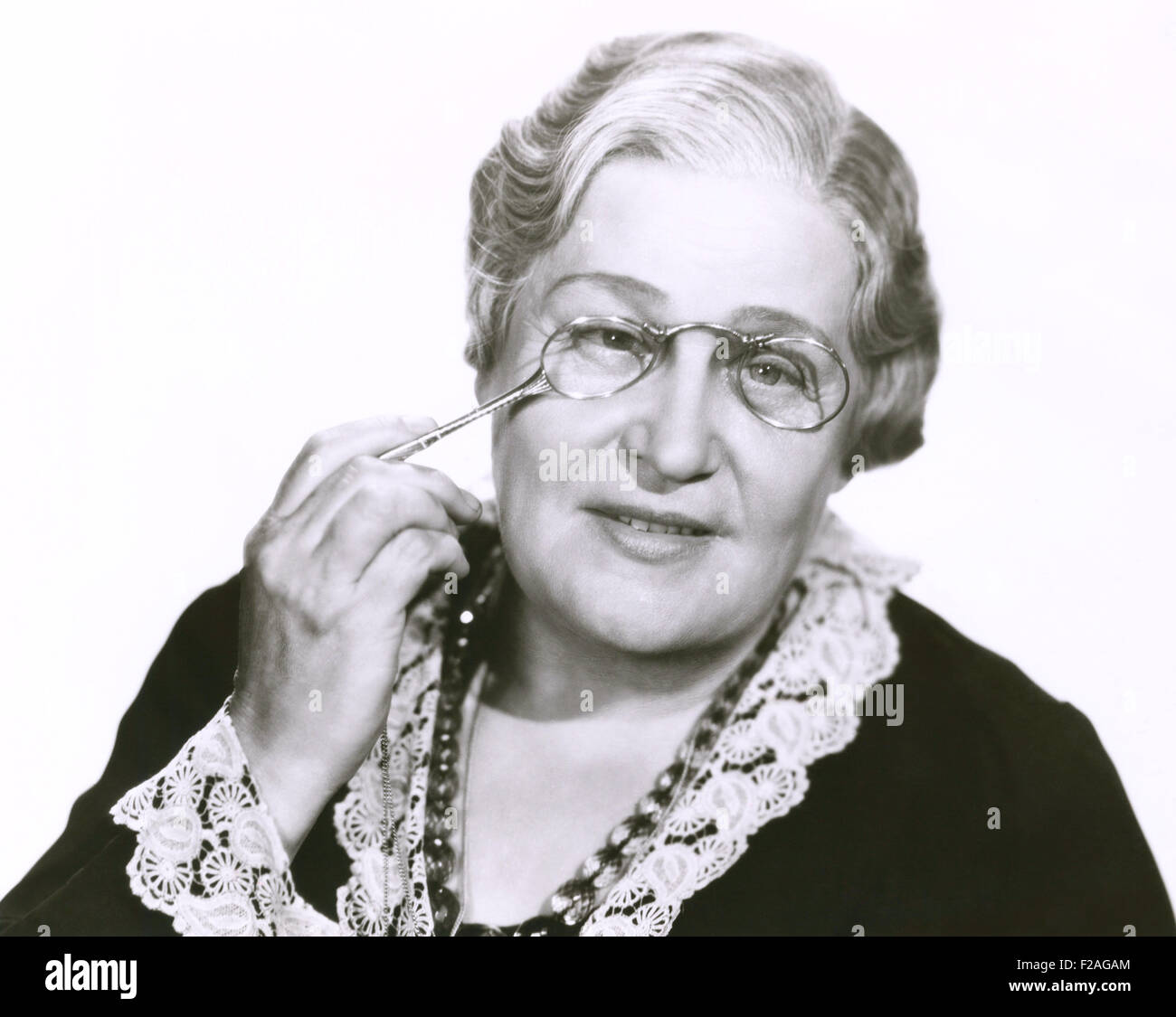 Lorgnette eyeglasses hi-res stock photography and images - Alamy